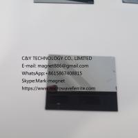 China Ferrite Substrate Ra 0.04 Microwave Ferrite Material for Defense Communications 100 MHz to 40 GHz for sale