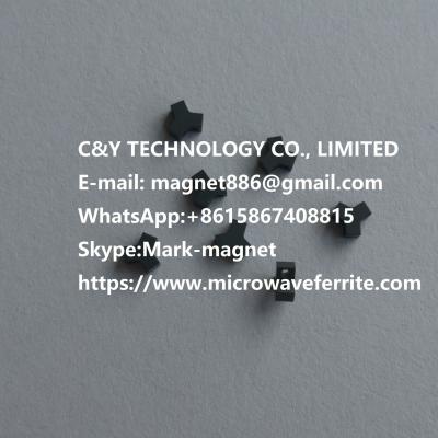 China Microwave Ferrite for Switch 400-5000 Gauss Saturation Magnetization Custom Shapes for sale