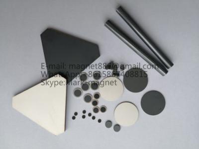 China Curie Point Microwave Ferrite with Low Dielectric Loss Custom Shape Saturation Magnetization for sale