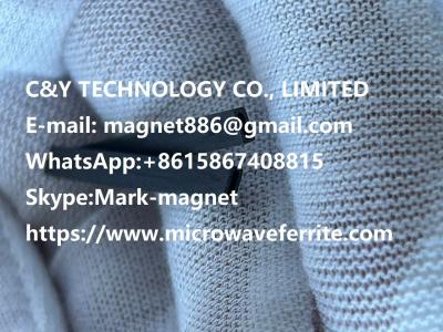 China Low Loss Microwave Ferrite Material Dielectric Loss Tangent ≤0.00005 for Phase Shifter 4πMs 400-5000 G for sale