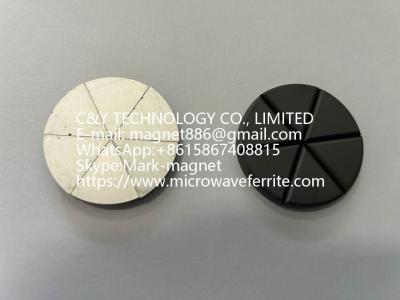 China High Temperature Stability Ferrite Triangle Core 12mm Low Dielectric Loss for Microwave Isolator Circulator for sale