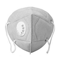 China Unique Design Disposable Dust Masks With Valve Adjustable Nose Clip for sale