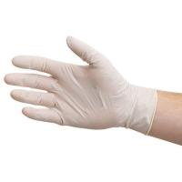 China Natural Latex Disposable Medical Gloves Good Isolation Beaded Cuff for sale