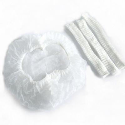 China Good Elastic Disposable Head Cover / Hospital Disposable Non Woven Cap for sale