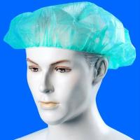 China Good Elastic Disposable Head Cover / Hospital Disposable Non Woven Cap for sale