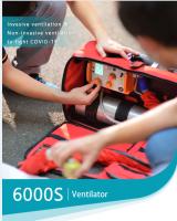 China Portable Medical Ventilator Machine 6000s New Coronavirus Trolley Three Ventilation Modes for sale