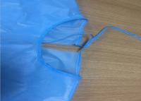 China PP PE Coated Non Woven Isolation Gown Garment AAMI Level 2 FDA Certification for sale