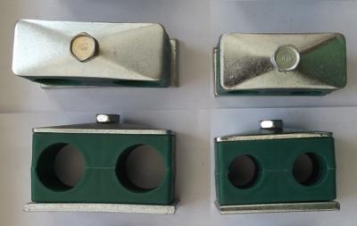 China Stauff type double pipe clamps according to DIN 3015-3 for sale