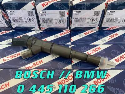 China Genuine Brand New Diesel common rail fuel injector 0445110266, 0445110047 for BMW 13537785573, 13537785984 for sale