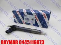 China Genuine Piezo Fuel Injector 0445116043 for LAND ROVER LR022335 LR056366 JAGUAR 02JDE36716 for PEUGEOT 9687454480 for sale