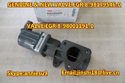 China Genuine & New ISUZU Valve EGR 8981795460/8-98179546-0 8980011910/8-98001191-0 for 6HK1 for sale