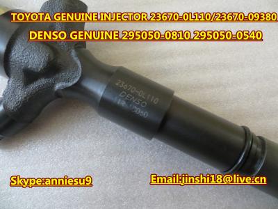 China Denso Common Rail Injector 295050-0810 295050-0540 for TOYOTA 2KD-FTV 23670-0L110 23670-09 for sale