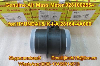 China Genuine & New Air Mass Meter 0281002554 for HYUNDAI & KIA 28164-4A000 for sale