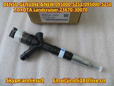 China Denso Common Rail Injector 095000-5250 095000-5251 for TOYOTA Landcruiser 23670-30070 for sale