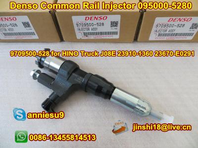 China Denso Original Common Rail Injector 095000-5280 095000-5281 for HINO Truck J08E 23910-1360 for sale