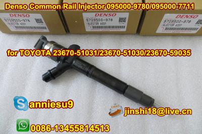 China Denso Common Rail Injector 095000-9780/095000-7711/9709500-978 for TOYOTA 23670-51031/ 236 for sale