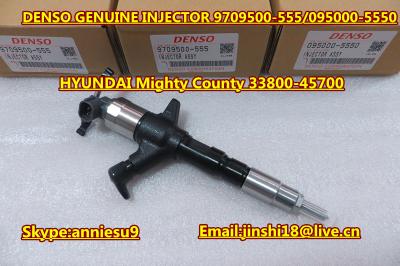 China Denso Genuine & New Common Rail Injector 095000-5550 for HYUNDAI Mighty County 33800-45700 for sale
