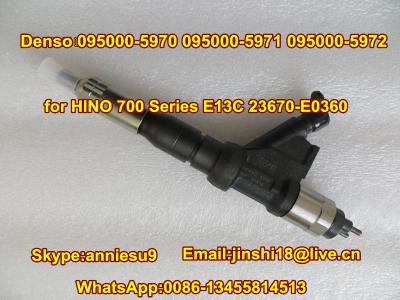 China Denso Common Rail Injector 095000-5970 095000-5971 095000-5972 for HINO 700 Series E13C 23 for sale