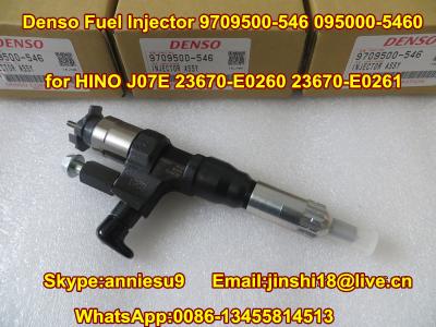 China DENSO Common rail injector 095000-5460, 095000-5461 for HINO J07E 23670-E0260, 23670-E0261 for sale