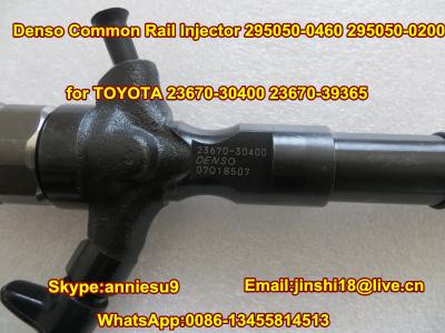 China DENSO Common rail injector 295050-0460, 295050-0200 for TOYOTA 23670-30400, 23670-39365 for sale