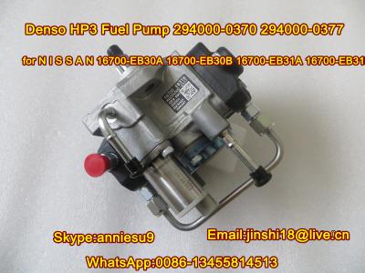 China DENSO HP3 fuel pump 294000-0370, 294000-0377 for NISSAN 16700-EB30A, 16700-EB30B for sale