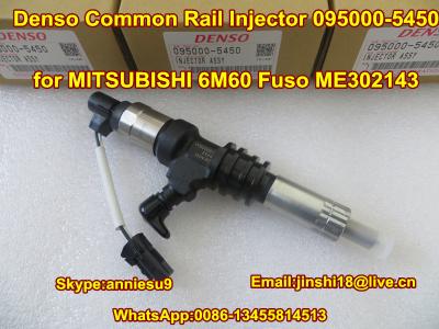 China Denso Original Fuel Injector 095000-5450/ME302143 for Mitsubishi 6M60 Fuso ME302143 for sale