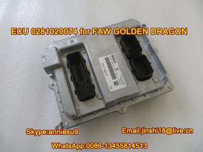 China Original Engine Control Unit /ECU 0281020074 for FAW & GOLDEN DRAGON for sale