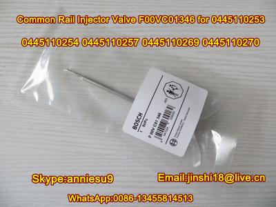China Common rail injector valve F00VC01346 for 0445110253  0445110254 0445110257  0445110 for sale