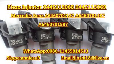 China Genuine & New Piezo Injector 0445115068 0445115069 for Mercedes Benz A6460701187 A64 for sale