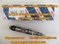 China Original Common Rail Injector 0445120024 0445120044 for MAN 51101006049 51101006016 for sale