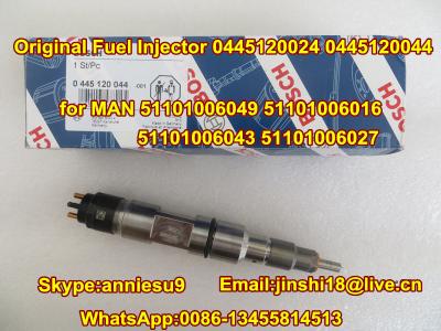 China Original Common Rail Injector 0445120024 0445120044 for MAN 51101006049 51101006016 for sale