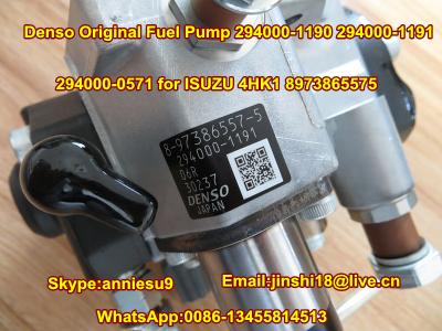 China Denso Original Common Rail Fuel Pump 294000-1190 294000-1191 294000-0571 for ISUZU 4HK1 89 for sale