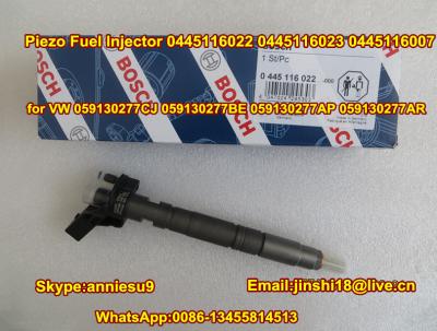 China Original Piezo Injector 0445116022 0445116023 0445116007 for VW 059130277CJ 05913027 for sale