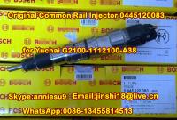 China Original  Common Rail Injector 0445120083 for Yuchai G2100-1112100-A38 for sale