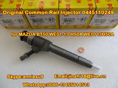 China Common Rail Fuel Injector 0445110249 for MAZDA BT50 WE01-13-H50A  WE0113H50A for sale