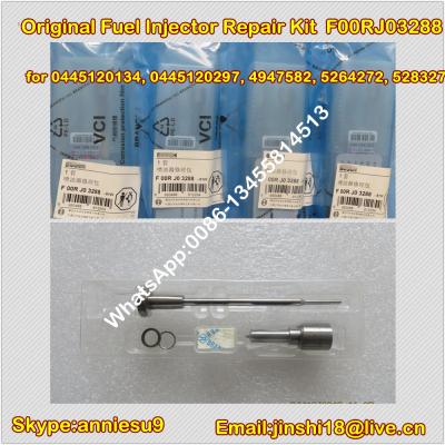 China Original Common Rail Fuel Injector Repair Kit F00RJ03288 for 0445120134, 0445120297, for sale