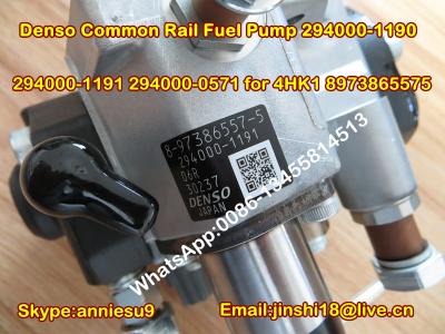 China Denso Original Common Rail Fuel Pump 294000-1190 294000-1191 294000-0571 for ISUZU 4HK1 89 for sale