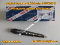 China Original Common Rail Injector 0445120217 0445120061 0445120274 for MAN 51101006126 for sale