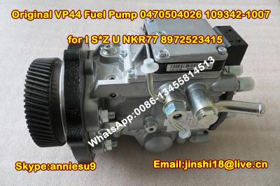 China Original VP44 Fuel Pump 0470504026 109342-1007 for I SUZU NKR77 8972523415 for sale