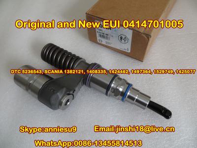 China Original Electric Unit Injector /EUI 0414701005 for DTC 5236543 SCANIA 1382121 14083 for sale