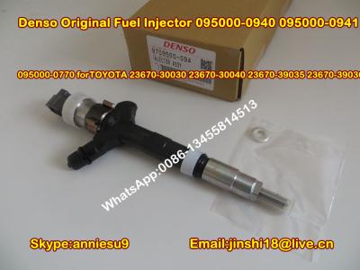 China Denso Original Common Rail Injector 095000-0940,095000-0941 for TOYOTA 23670-30030, 23670- for sale