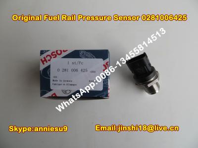 China Original and New Fuel Rail Pressure Sensor 0281006425 for sale