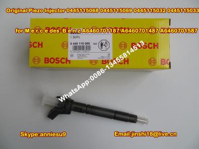 China Piezo fuel injector 0445115068,0445115069, 0445115032, 0445115033 for Mercedes Benz for sale