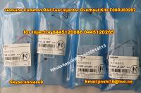 China Original Common Rail Fuel Injector Overhaul Kits F00RJ03287 for Injector 0445120086 for sale