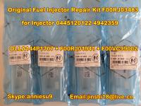 China Original Common Rail Fuel Injector Repair Kit F00RJ03483 for 0445120122 4942359 DLLA for sale