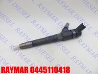 China Genuine New Diesel Common Rail Fuel Injector 0445110418, 0445110520, 504289548, 5801483286 for sale