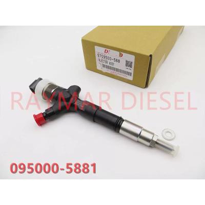 China DENSO Original Brand New Diesel Fuel Injector 095000-5881, 095000-5880, 23670-30050 for sale