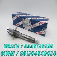 China GENUINE AND BRAND NEW COMMON RAIL FUEL INJECTOR   0445120330 , MWM 961204640034 for sale