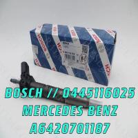 China GENUINE AND BRAND NEW COMMON RAIL FUEL INJECTOR 0445116025 , 0445116026, A6420701187 for sale
