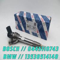 China GENUINE AND BRAND NEW COMMON RAIL FUEL INJECTOR 0445110743, 0445110712 , 0445110570 , 13538514148 for sale